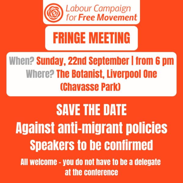 Conference fringe: what next for the fight for migrants’ rights in ...